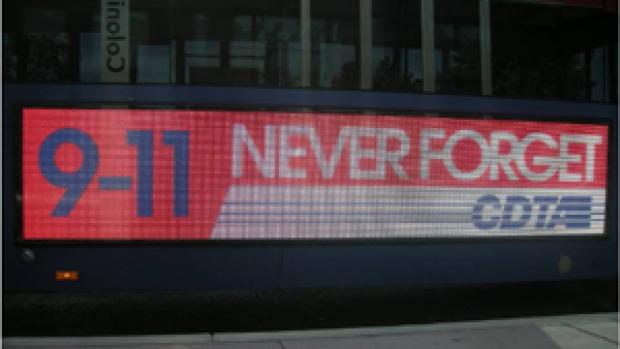 CDTA BILLBOARDS REMIND COMMUNITY TO "NEVER FORGET 9-11" | www.cdta.org